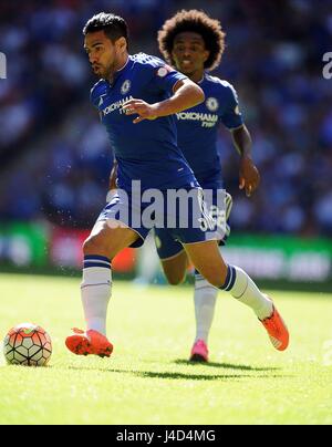 RADAMEL FALCAO OF CHELSEA ARSENAL V CHELSEA WEMBLEY STADIUM LONDON ...