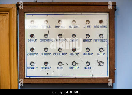 Servants bell board Stock Photo - Alamy
