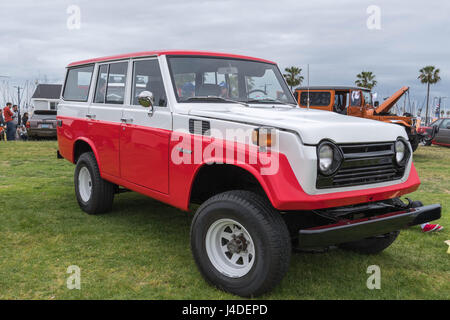 Headlight detail of Toyota Land Cruiser FJ on display at Japan Mobility ...