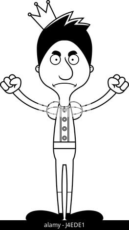 A cartoon prince man looking angry Stock Vector Image & Art - Alamy