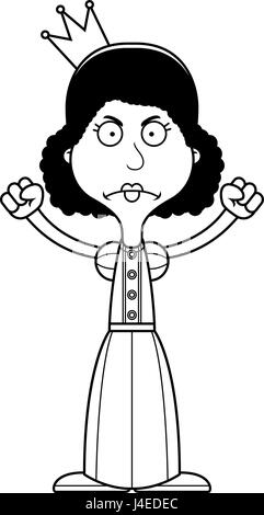 A cartoon princess woman looking angry Stock Vector Image & Art - Alamy
