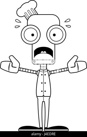 A cartoon chef looking scared Stock Vector Image & Art - Alamy