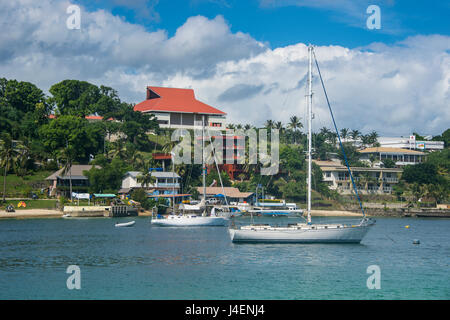 Harbor at Port Vila, Vanuatu Stock Photo - Alamy