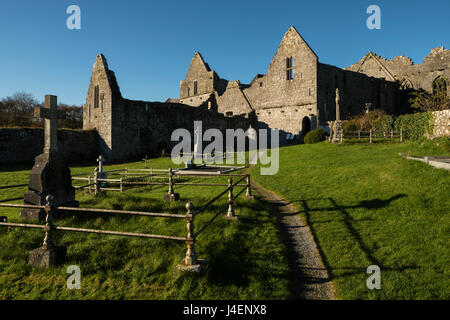 Republic of Ireland, County Limerick, Askeaton, 14th century Franciscan ...