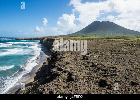 The Quill hill, St. Eustatius, Statia, Netherland Antilles, West Indies ...