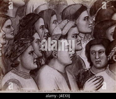 Giotto’s Paradiso is a fresco depicting heavenly scenes, showcasing the ...