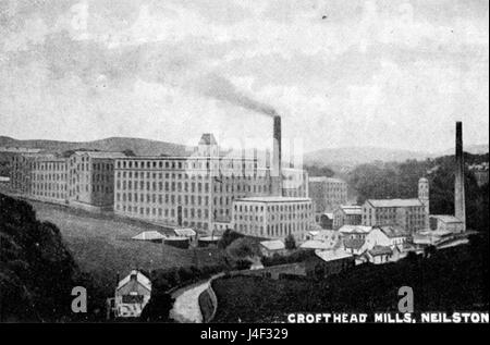 Crofthead Mills at Neilston Stock Photo - Alamy