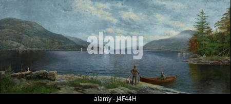 Fred Pansing Lake George - French Point Black Mountain Stock Photo - Alamy