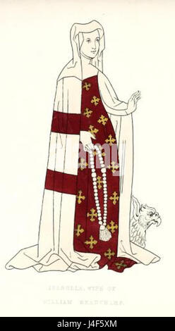 Isabella, wife William Beauchamp Stock Photo - Alamy