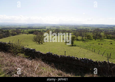 Countryside seen from Hartside Pass in Cumbria, England. Hartside Pass ...