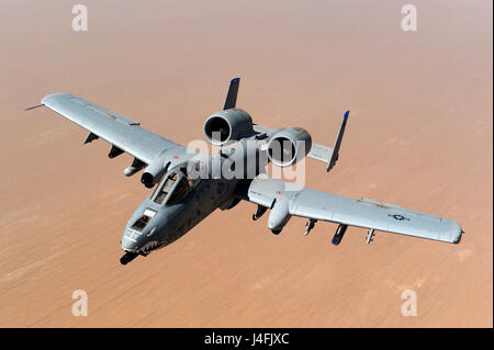 Fairchild Republic A-10 Thunderbolt II (parked) with cockpit canopy ...