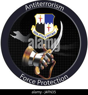 A logo created for the use of the Antiterrorism and Force Protection ...