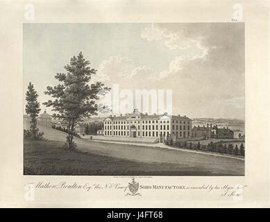 Soho Manufactory ca 1800 Stock Photo - Alamy