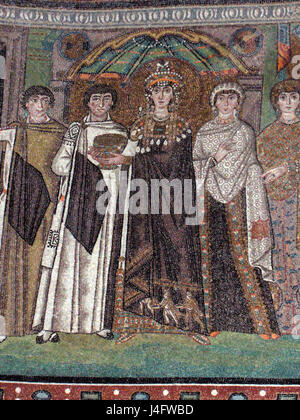 San Vitale, a renowned basilica in Ravenna, Italy, known for its ...