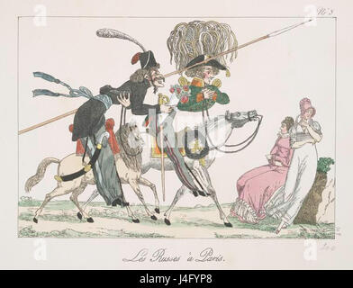Russians in Paris 1814 Stock Photo - Alamy