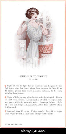 The Spirella Accessories catalog from 1913 presents fashion and design ...