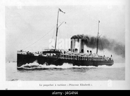 Steamer Ostend- Dover 'Princesse Elisabeth' Stock Photo - Alamy