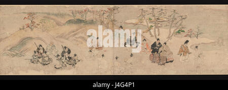 The Sumiyoshi Monogatari Emaki is an ancient Japanese handscroll ...