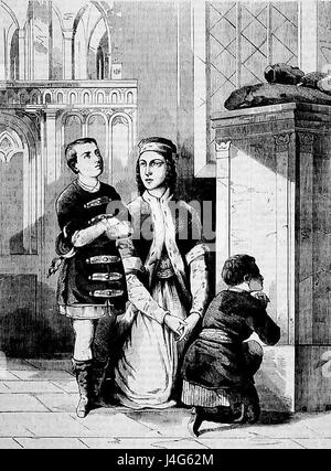 Teofila Sobieska z synami Stock Photo - Alamy