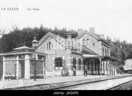 Station La Gleize Stock Photo - Alamy