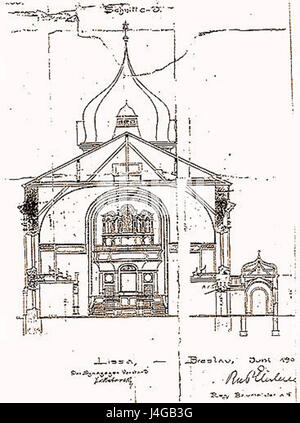 The Synagogue in Leszno, Poland, is a historic Jewish place of worship ...