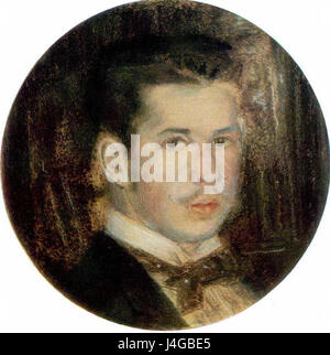 This self-portrait by K. Somov, painted in 1902, showcases the artistâ ...