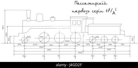 Steam locomotive Nv-razmeri Stock Photo - Alamy