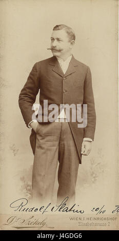 Rudolf von Slatin Portraitfoto Stock Photo - Alamy
