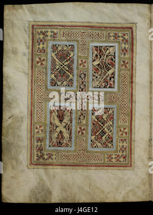The St. Gall Gospels, Cod. Sang. 51, is an illuminated manuscript that ...