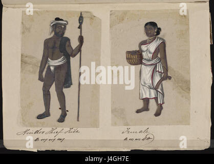 This work presents seventy-two specimens of different castes in India ...