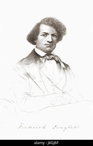 Frederick Douglass, African American abolitionist. Between circa 1865 ...