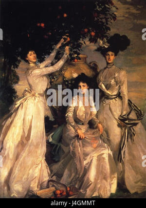 This portrait by John Singer Sargent, painted in 1890, captures a young ...