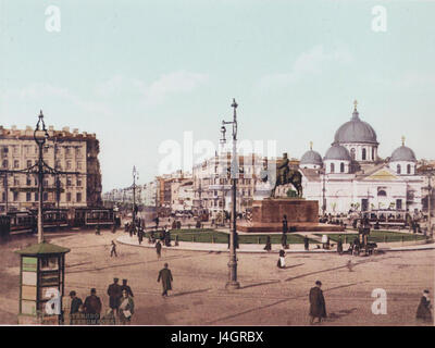 Znamenskaya Square, St Petersburg, Russia Stock Photo - Alamy
