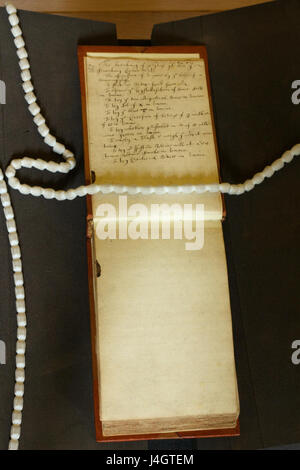 This refers to a historical notebook by Robert Boyle, an influential ...