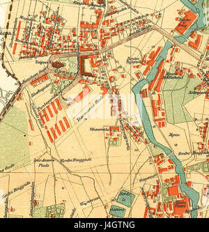 Sagene map 1917 Stock Photo - Alamy