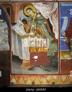 The Saint Demetrius Panorama Kalapot fresco depicts scenes of Saint ...