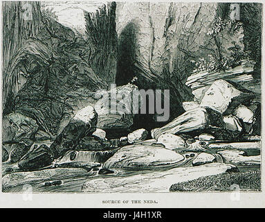 Source of the Neda Wordsworth Christopher 1882 Stock Photo - Alamy