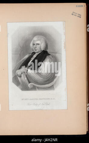 Rt. Rev. Samuel Provoost was the first Bishop of New York, a prominent ...