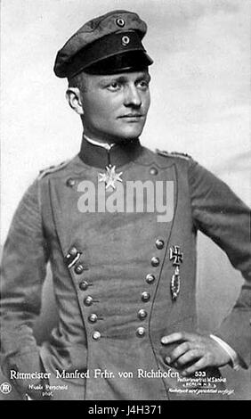 Baron Manfred von Richthofen, Red Baron Stock Photo - Alamy