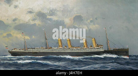 SS Kaiser Wilhelm II Stock Photo - Alamy
