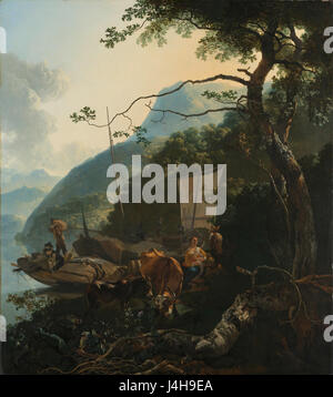 On the Shore of the Lake. Museum: Van Gogh Museum, Amsterdam Stock ...