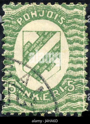 Postage stamp from Finland in the Flowers series issued in 2004 Stock ...