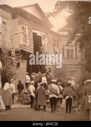 Stolypin assassination attempt on Aptekarsky Island Stock Photo - Alamy
