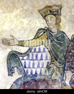 The Saint Radegonde Mural is a religious artwork depicting Saint ...