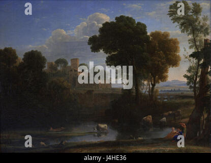 Claude Lorrain was a renowned 17th-century French artist known for his ...