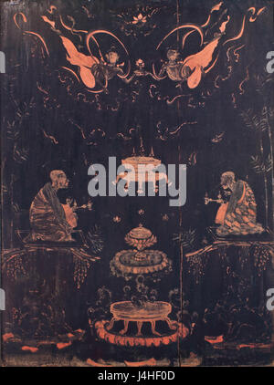 Tamamushi Shrine (lower front Stock Photo - Alamy