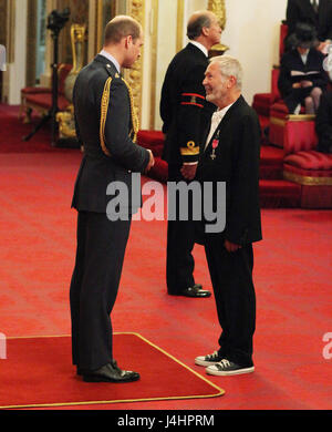 Mr. Terence Jones from London is made an MBE (Member of the Order of ...
