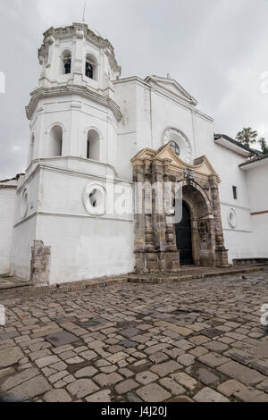 Historical Center of Popayan, Colombia. Church of San Francisco Stock ...