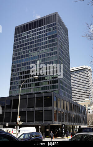 Canada, Quebec, Montreal, Westmount Square area, skyline Stock Photo ...