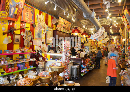 big top candy shop and soda fountain s congress ave austin texas Stock ...